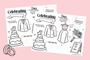 Free Printable Wedding Activity Sheet for kids - Favorite Printables