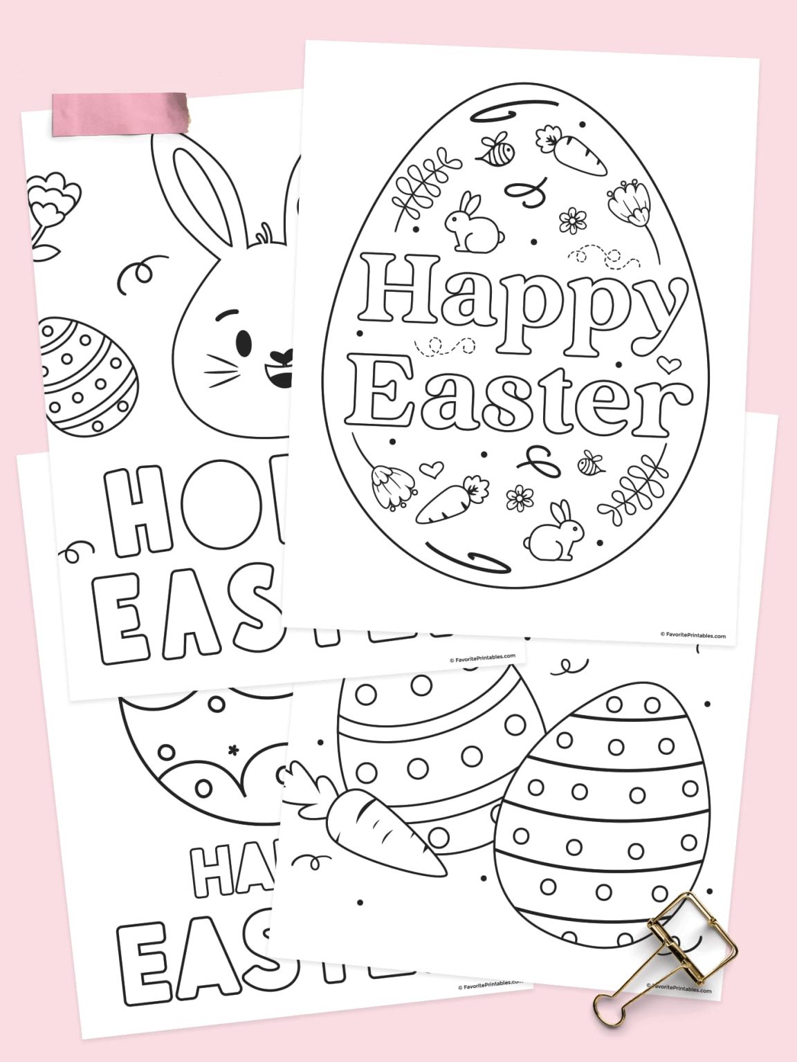 Free Printable Easter Egg Hunt Signs - Favorite Printables