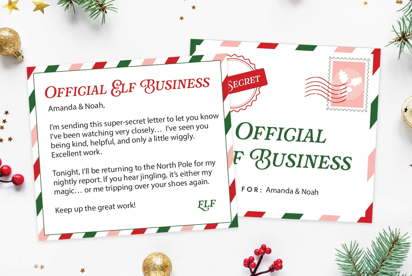 Free Printable Official Elf Business Letter - Favorite Printables